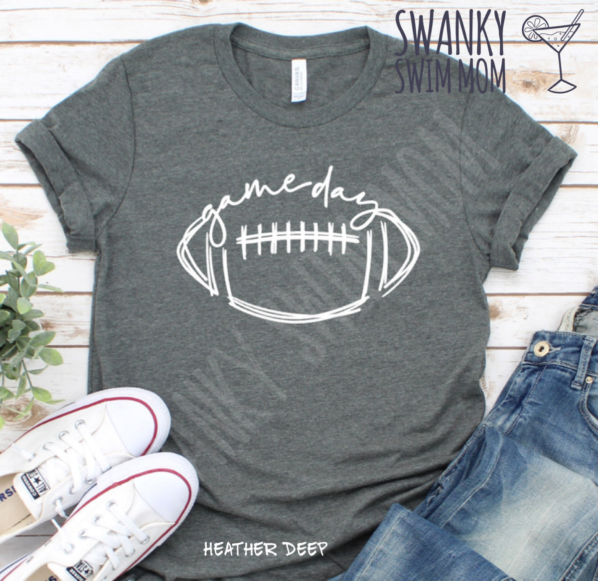 WHITE ink Football Game day – SwankySports
